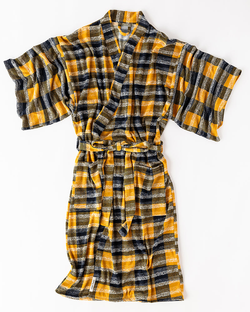 "Superb Owl" Silky Kimono Robe | Highway Robery
